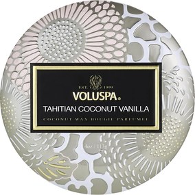 Voluspa svíčka Tahitian Coconut Vanilla, 113 g