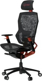 Lorgar Grace 855 červená / Ergonomická židle / nastavitelná / síťovaná