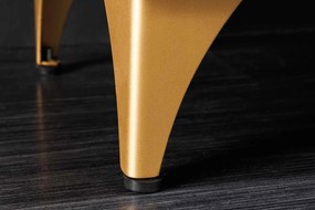 Designový TV stolek Venetia 180 cm černo-zlatý