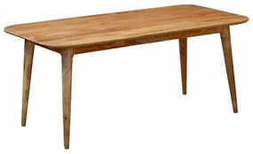 Velký jídelní stůl s trnožemi vyrobený z vyzrálého tvrdého dřeva 180 cm