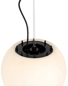 Chytrá venkovní lampa bílá 35 cm IP65 vč. WiFi A60 - Nura