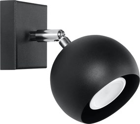 Sollux Lighting Nástěnné svítidlo OCULARE černé
