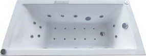 Essente PrimaLine QUATRO MINI 130x70  hydromasážní vana 130 × 70 cm HYDROMASÁŽNÍ SYSTÉM: STANDARD