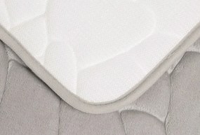 BO-MA, Protiskluzová koupelnová předložka 3D 133 sand, 50x80, šedá, koupelna