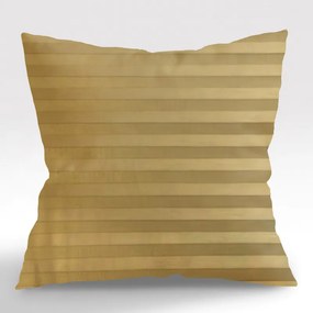 Ervi Saténový Damaškový povlak na polštář DELUXE - Gold