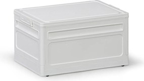 Skládací úložný regálový box L 37 l, 459x320x250 mm, bílý