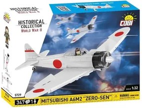 COBI 5729 Japonský stíhací letoun Mitsubishi A6M2 Zero-Sen / 1:32 / 34