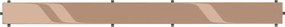 Mexen Flat M13 kryt 2v1 pro liniový odtok 70 cm, růžové zlato - 1619070