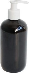 Dávkovač na mýdlo 300 ml černý s bílou pumpičkou BELA