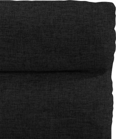 Jídelní židle 6 ks černé textil 3315665