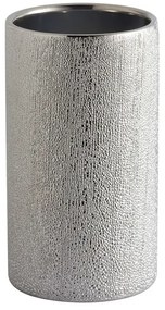 Erga Nicea, koupelnový pohár na postavení, šedá strukturovaná, ERG-05706