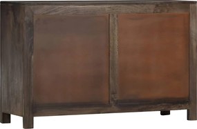 Příborník vyřezávaný design 110 x 35 x 70 cm masivní mangovník 247765