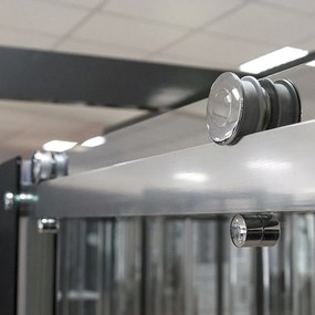 Roth Ambient Line obdélníkový sprchový kout 120 x 80 x 202 cm brillant transparent AMD2/1200_AMB/800 Koupelny Bernold