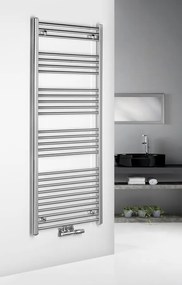 Aqualine ALYA otopné těleso rovné 600 x 1600 mm středové připojení chrom LLS305