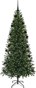 Umělý vánoční stromeček Zelená 210 cm PE a PVC 3397368