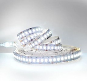 Solight LED světelný pás 5m, 198LED/m, 16W/m, 1500lm/m, IP20, studená bílá