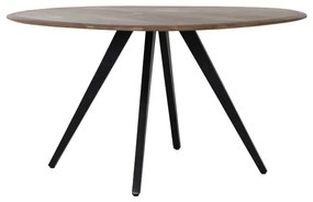 Kulatý jídelní stůl s deskou z akácie v přírodní barvě ø 140 cm Mimoso – Light &amp; Living
