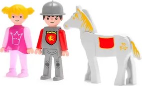 EFKO Herní set Igráček Trio Princ a princezna / 2 figurky a kůň / od 3