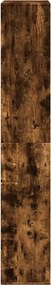 Dělicí stěna kouřový dub 100 x 33 x 187,5 cm kompozitní dřevo 3309505