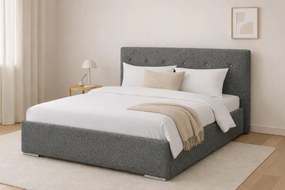Čalouněná postel MILA 180 se stelažem Woolly 12