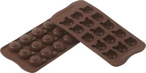 Forma na pralinky Scg35 Choco Pigs silikonová