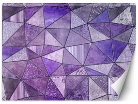 Gario Fototapeta Fialové geometrické textury - Andrea Haase Materiál: Vliesová, Rozměry: 200 x 140 cm