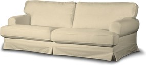 Potah na pohovku IKEA Ekeskog rozkládací barva krémová látka lesklé, pletený vzor