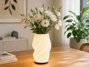 Verk Group Stolní lampy s vázou na květiny, dekorativní 2 v 1, led rgb, s dálkovým ovládáním