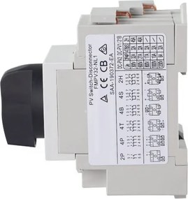 FVE Hlavní odpojovač Adelid APV 4P, otočný 32A 1200V DC