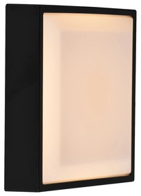 Nordlux Oliver Square (černá) Venkovní nástěnná svítidla plast IP54 2218251003