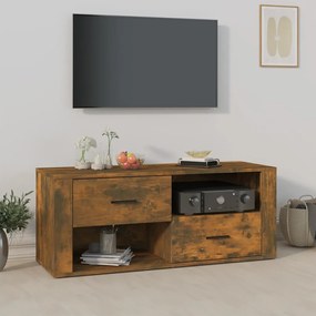 823104 vidaXL TV skříňka kouřový dub 100 x 35 x 40 cm kompozitní dřevo
