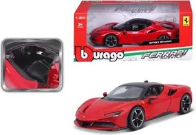 Bburago Ferrari TOP SF90 Stradale red / měřítko 1:24