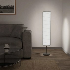 vidaXL Stojací lampa se stojanem 121 cm bílá E27 [51037]