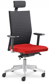 LD seating Element 435-SYS-HO-F40-N6 - Kancelářská židle  - černá/červená