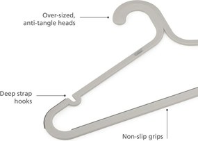 Plastová ramínka v sadě 5 ks Orderly – Joseph Joseph