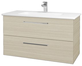 Dřevojas Koupelnová skříň GIO SZZ2 100 Varianta: N08 Cosmo / Úchytka T04 / N08 Cosmo