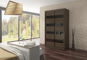 Skříň posuvná se zrcadlem MARTINEZ 150