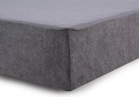 XPOSE® Froté nepropustný chránič matrace - tmavě šedý 90x200 cm