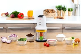 Bílý elektrický sekáček Masterchop XL MB450B38 – Tefal