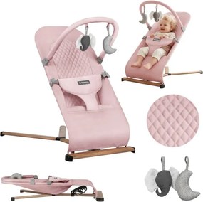 Dětské houpací křeslo Moon 30 Pink