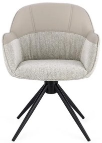 BIZZOTTO Otočné křeslo ISOTTA BEIGE 0733504