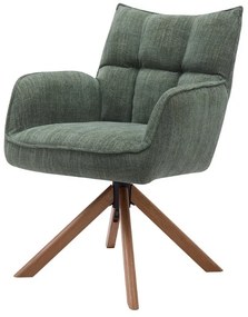 Designová otočná židle Callahan II lesnická zelená