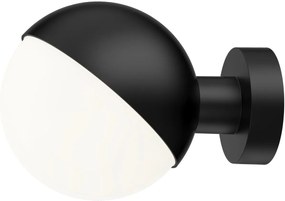 Nástěnné svítidlo VL Studio bez viditelného kabelu a vypínače 15 cm černé