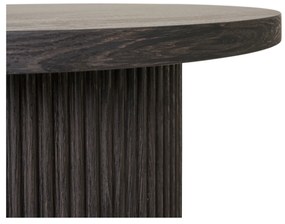 House Nordic Odkládací stolek BOAVISTA tmavě hnědý Ø48cm 2102110