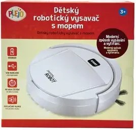 PLEJO Dětský robotický vysavač s mopem / od 3 let