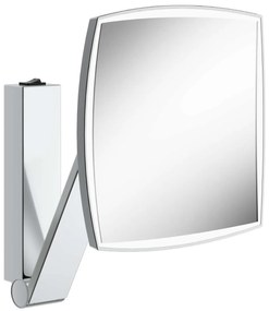 Keuco - Kosmetické nástěnné zrcátko s LED osvětlením, chrom 17613019004