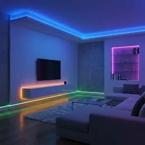 Solight WM59-RGB LED SMD RGB pásek / sada s adpatérem / 3m / dálkové o