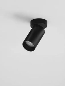 Minimalistické bodové svítidlo Oso Černá