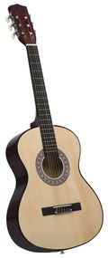 vidaXL 8dílný set klasická kytara pro děti a začátečníky 3/4 36''