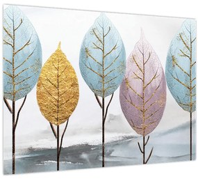 Obraz - Designové stromy (70x50 cm)